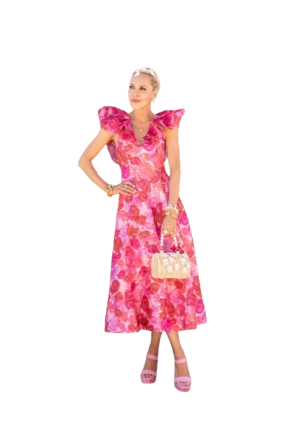 Aje. - Enchanted Plunge midi dress 8 - Size AU 8 | S | UK 8 | US 4 ...